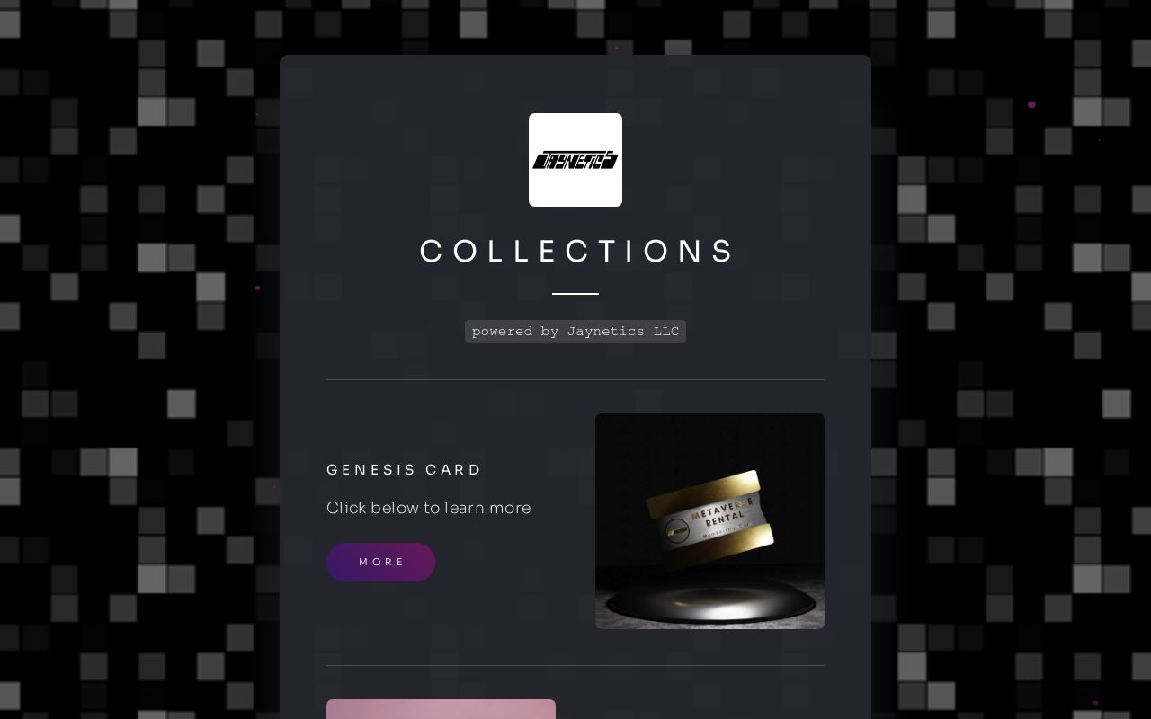 Collections - Jaynetics LLC